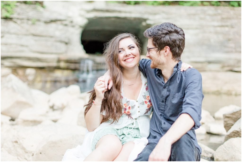 Madison + Tyler | Narrows of the Harpeth Engagement Session ...